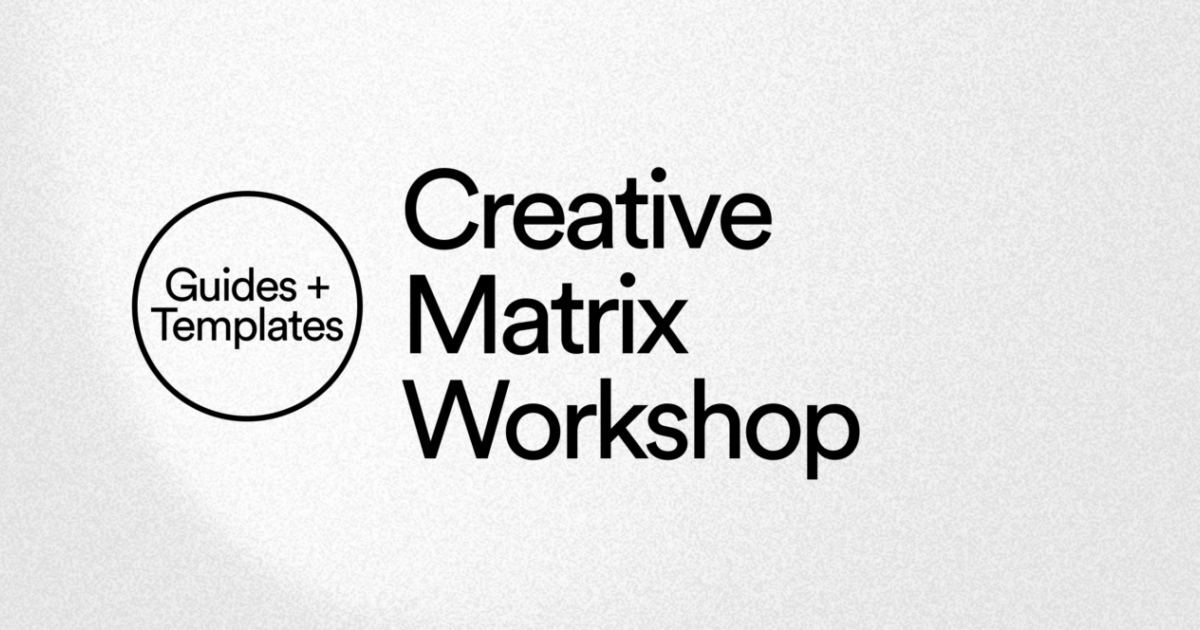 Thinking Outside the Box: SiriusXM's Success with the Creative Matrix…